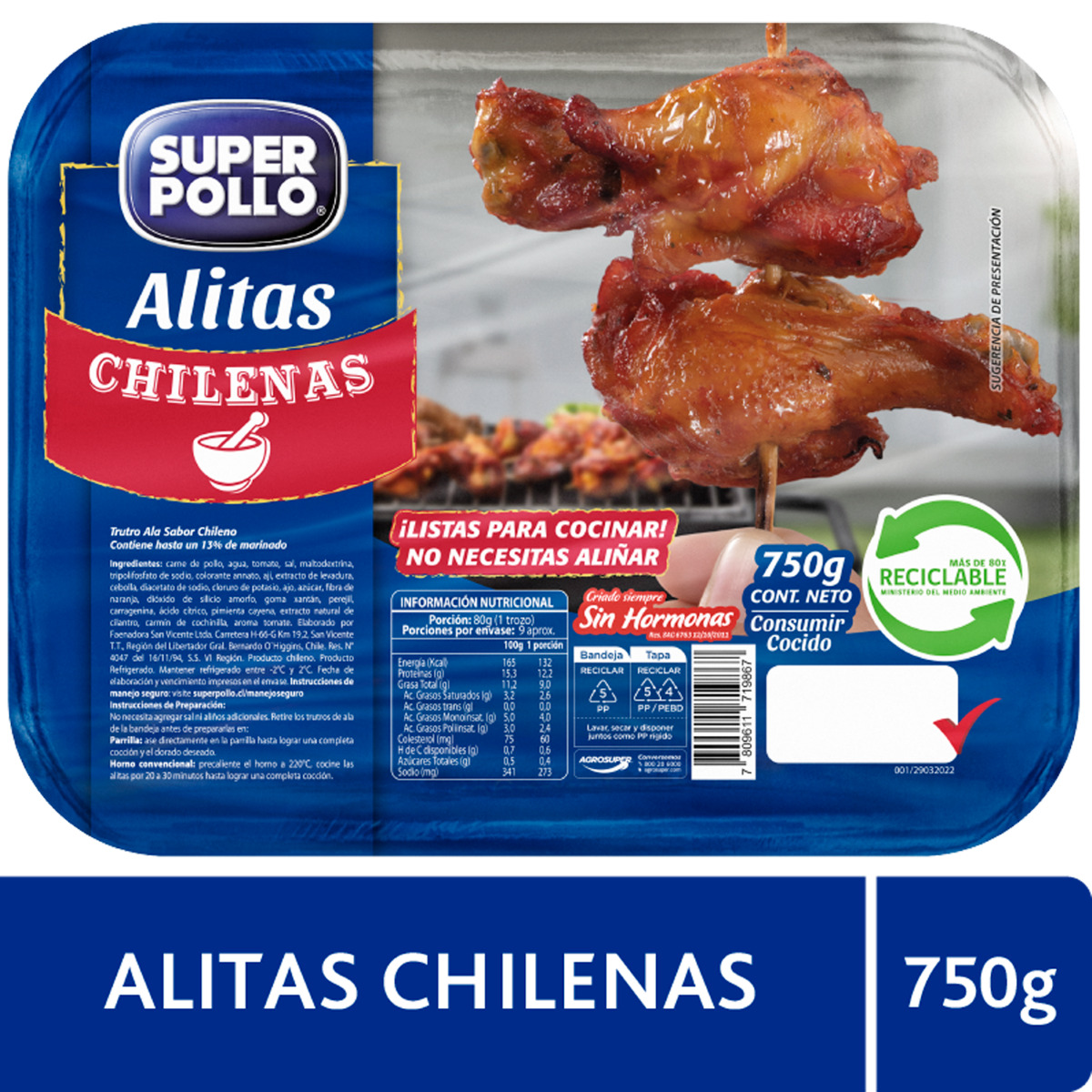 Trutro Ala Sabor a la Chilena | Trutro | Pollo | General | Agrosuper ...