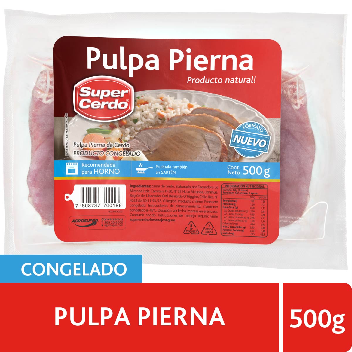 Pulpa Pierna 54 de Cerdo | Pulpa | Cerdo | General | Agrosuper Ventas ...
