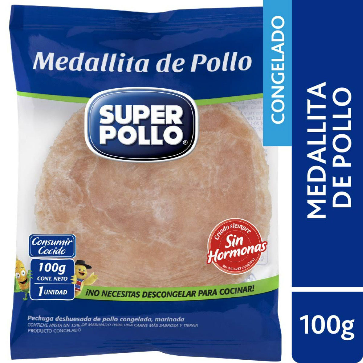 Medallita de Pollo 100gr | Menudencias y otros cortes | Pollo | General ...