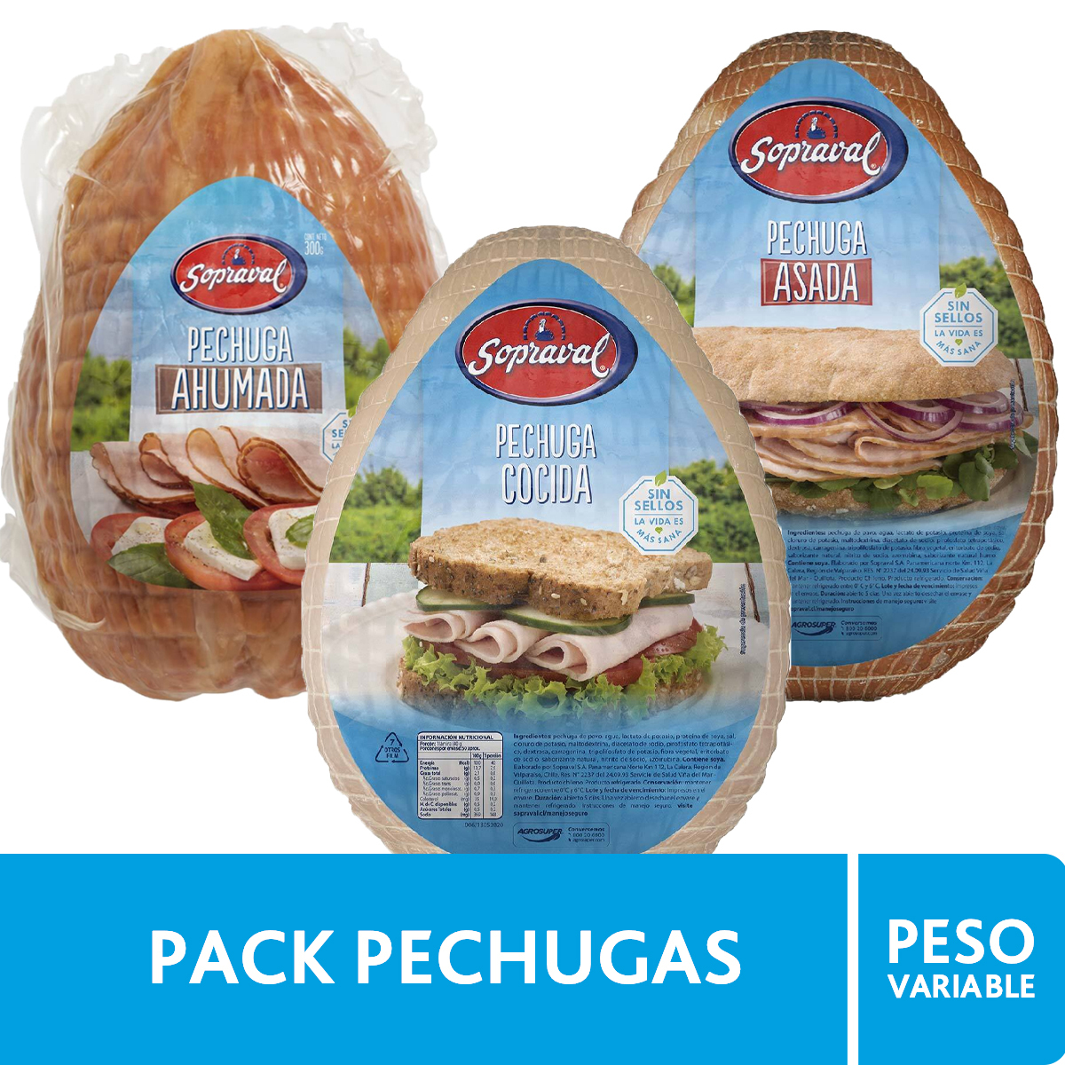 Pack Pechugas de Pavo | Pack Cecineros | Agrosuper Ventas Online