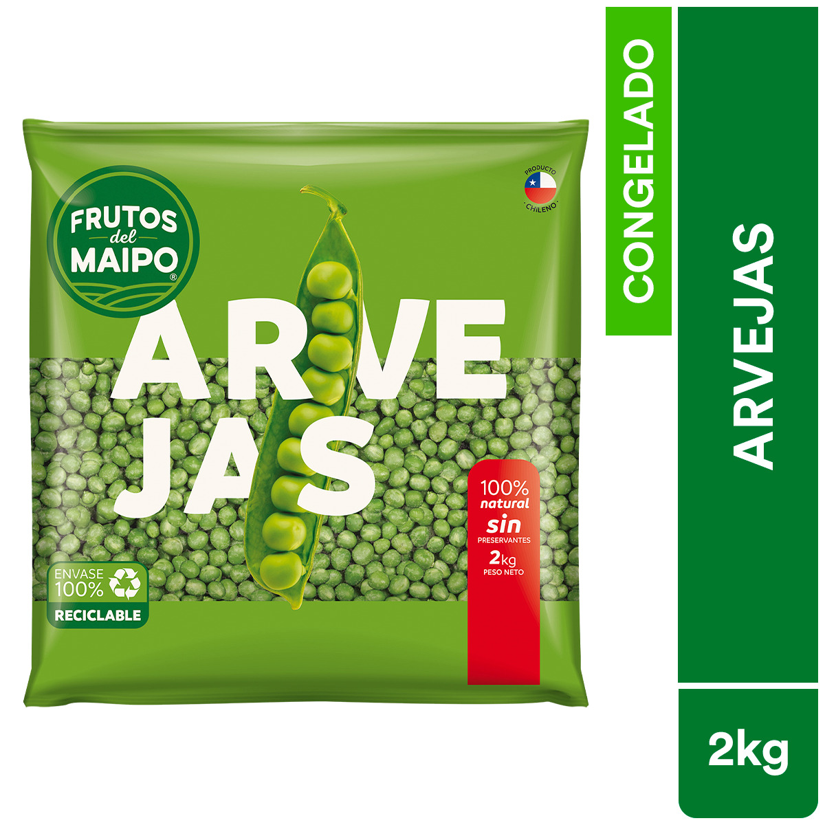 Arveja en Grano Bolsa 2 kg | Hortalizas | Hortalizas y Frutas | General ...
