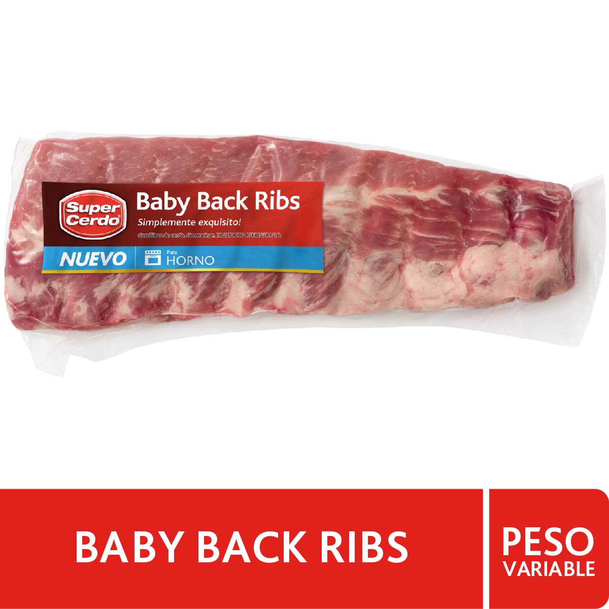 Costillar Baby Back Ribs | Costillar y Costillitas | Cerdo | General ...